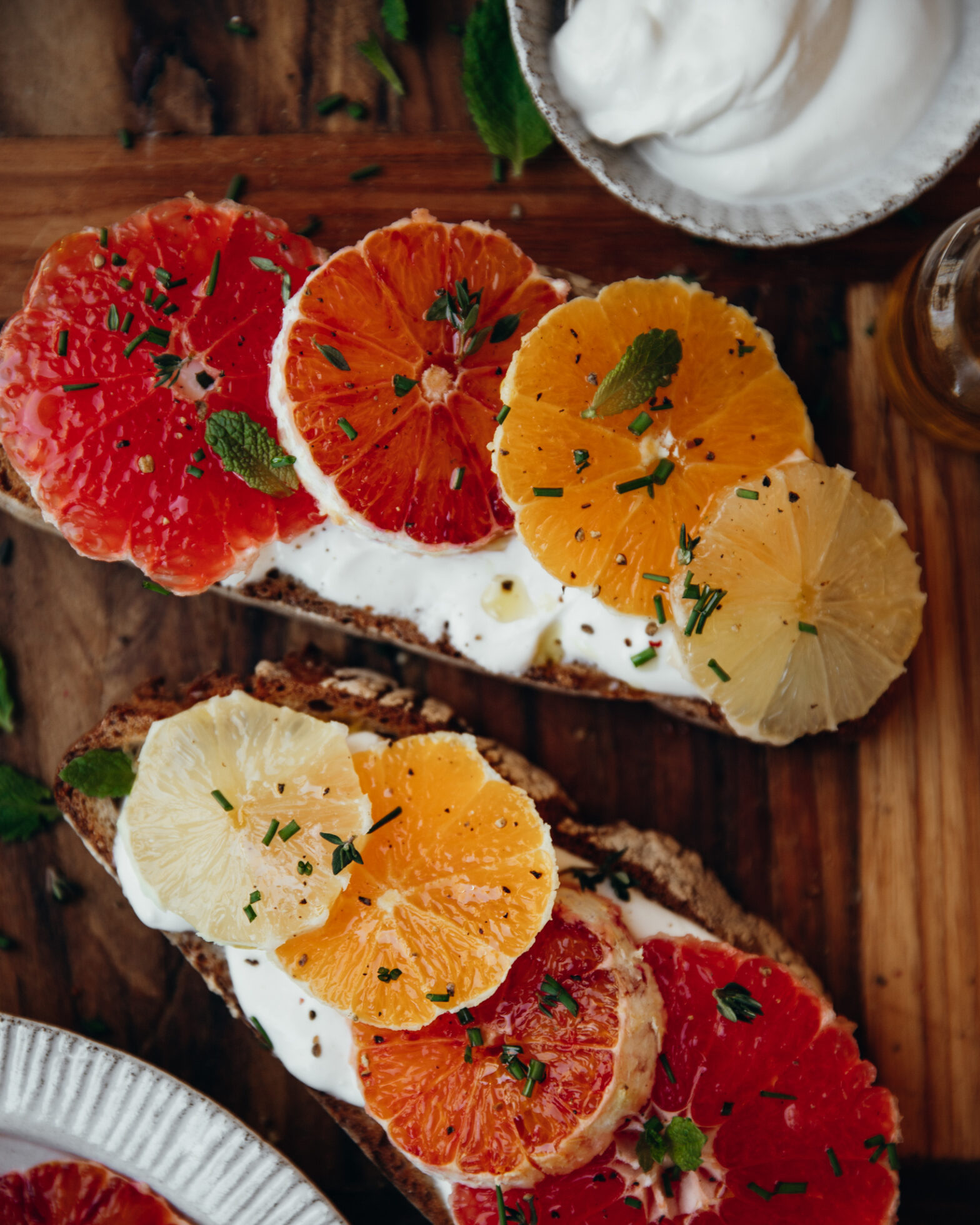 Crostone aux agrumes : l'antipasto simple et efficace - La Tavola di Gaël